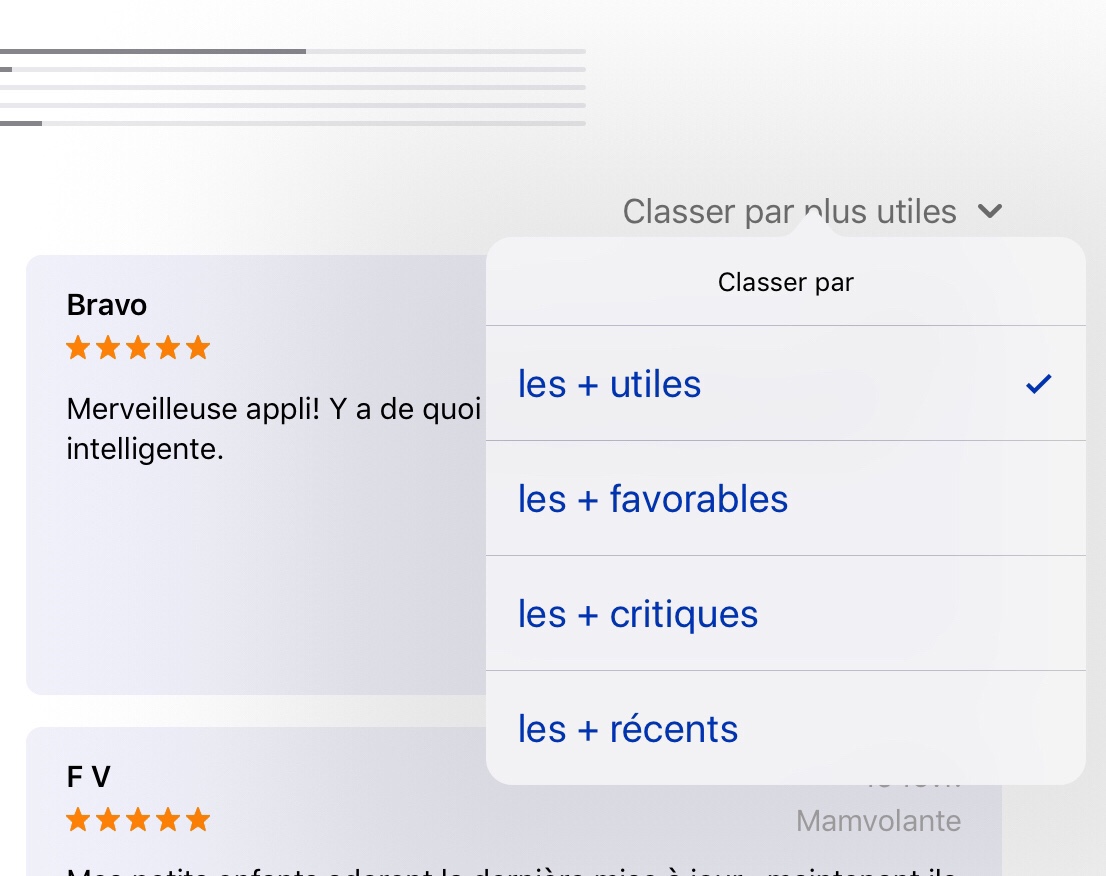 iOS : comment classer les commentaires d’une application ? – Les ...